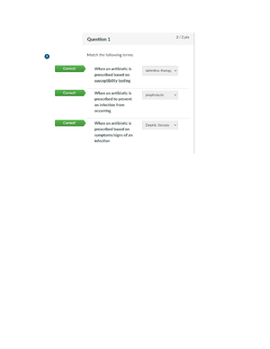 Case Study 1 Quiz - Case Study 1 Quiz Due No due date Points 20 Questions 10 Time Limit 30 ...