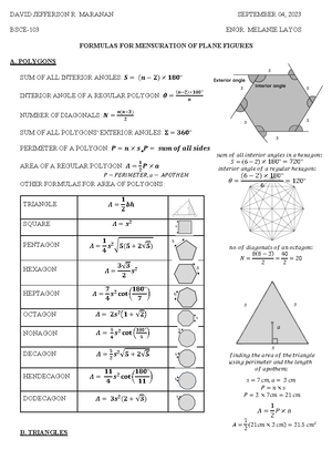 Solid Mensuration Practice Problems with solutions - SOLID MENSURATION PRACTICE PROBLEMS (WITH ...