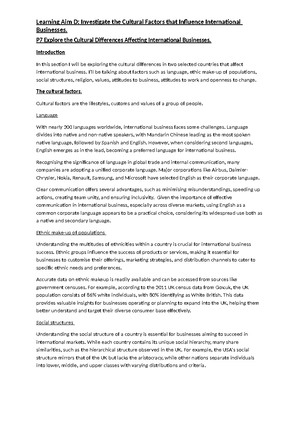 Business - A2 - A Level - Sixth Form (A Levels) - Studocu