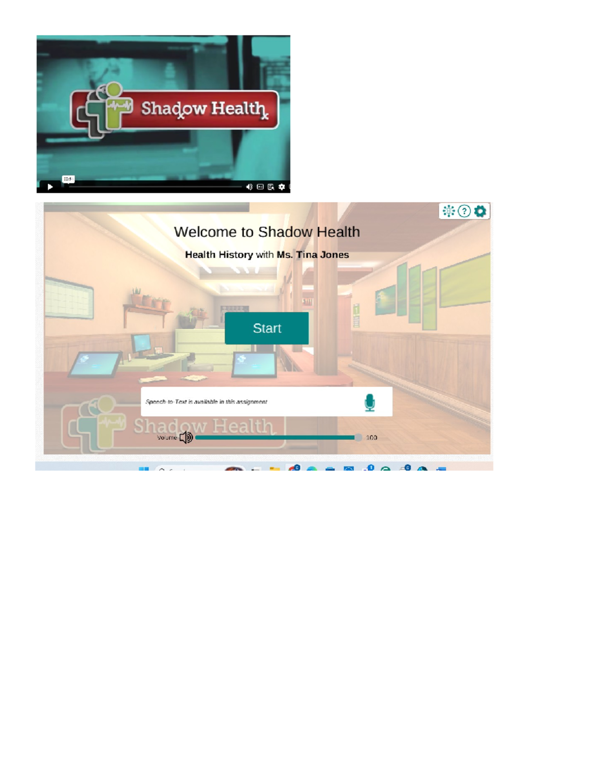 Shadow Health EHR Case Study: Ms. Tina Jones' Health Assessment - Studocu