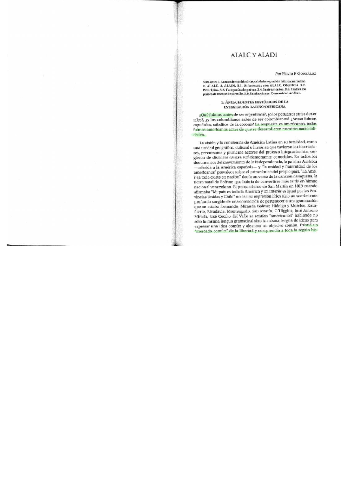 ALALC Y ALADI: Integración Económica en América Latina - Studocu