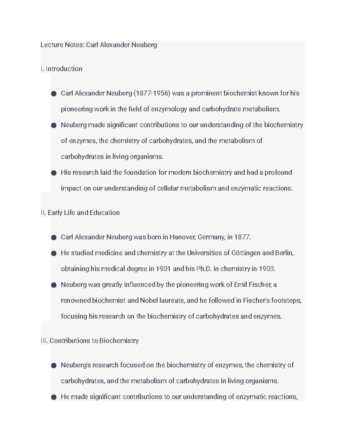 Carl Alexander Neuberg notes - Lecture Notes: Carl Alexander Neuberg I ...