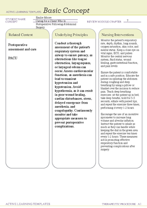 Peptic Ulcer Disease - ATI Template - ACTIVE LEARNING TEMPLATES ...