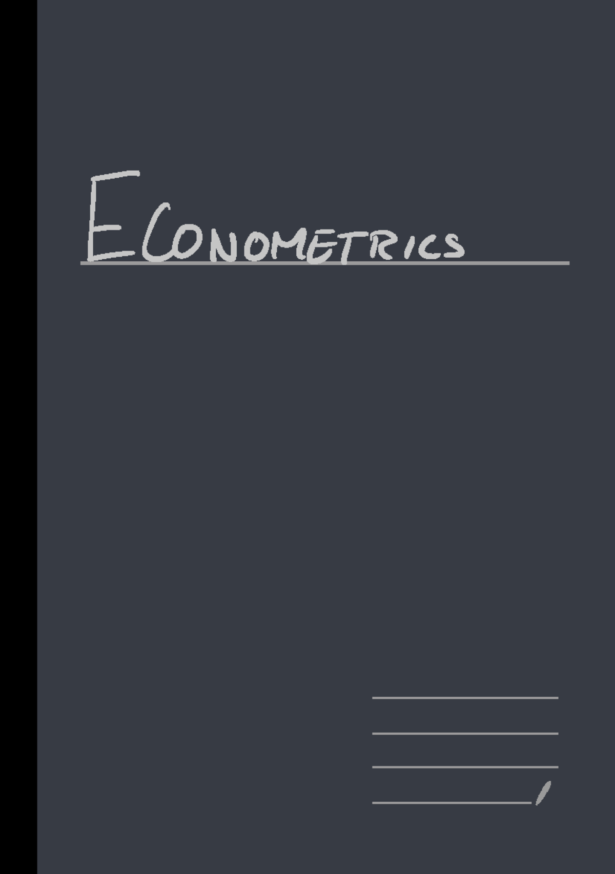 ECON 101: Chapter 2 - Applied Econometrics and Causal Inference ...