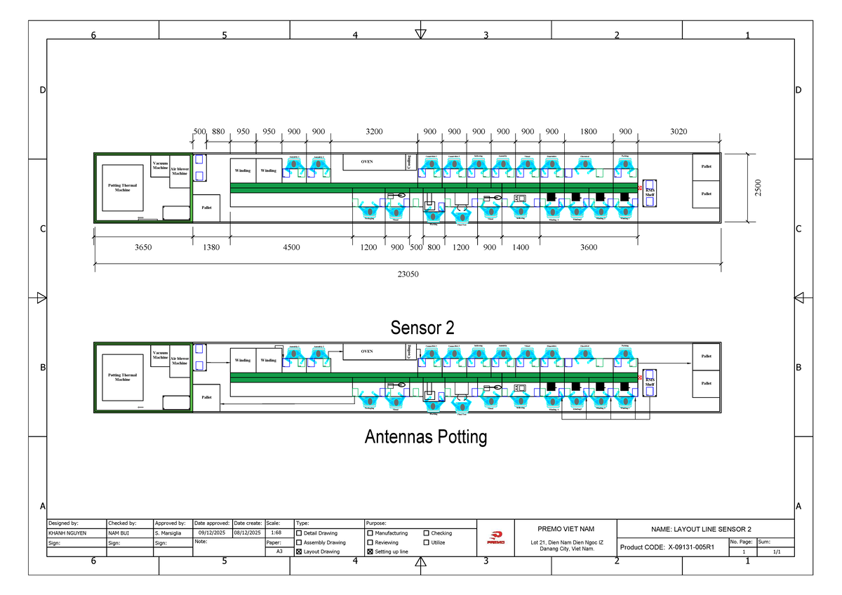 Layout Drawing for Sensor 2 - DDDDD Assembly and Testing - Studocu