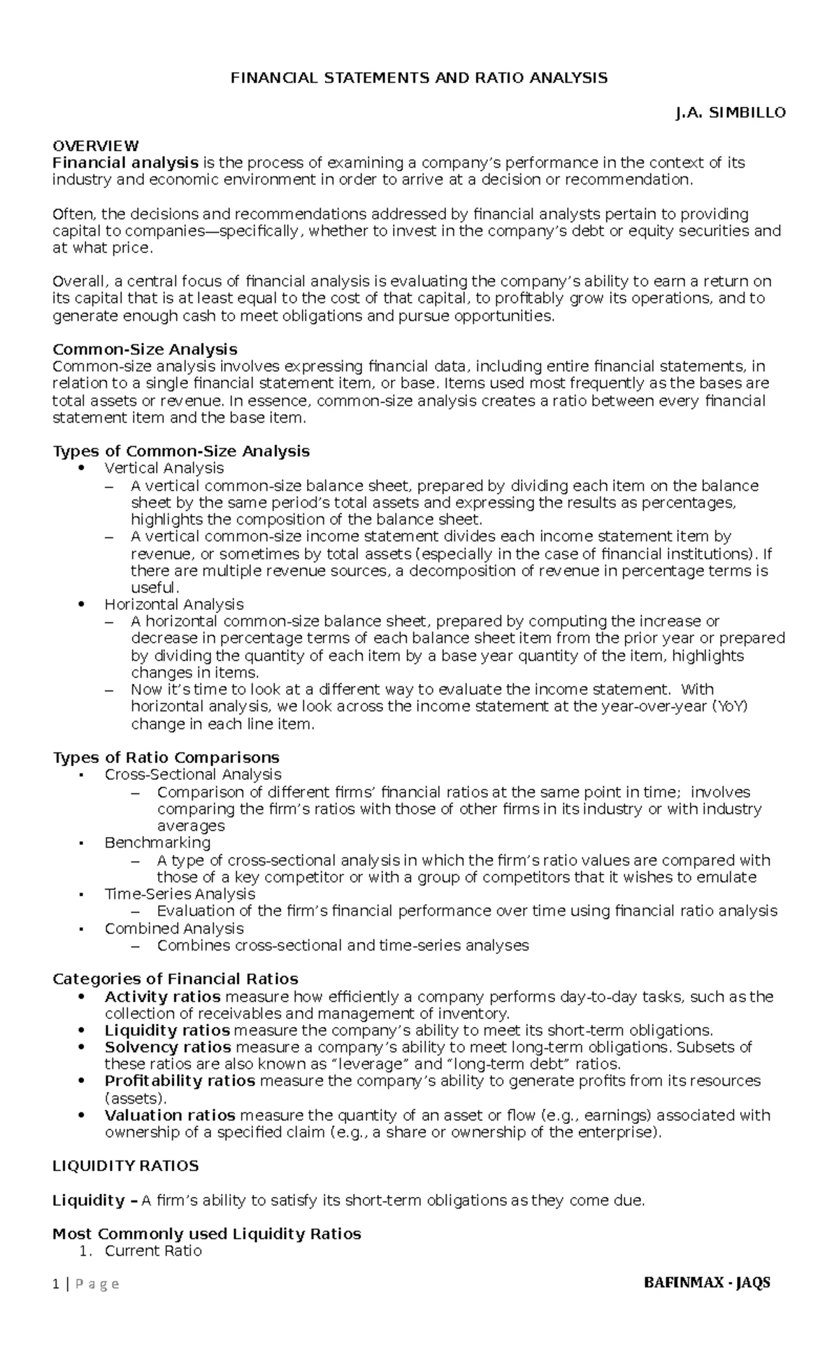 02 CVP Analysis - MAS-02: CVP Analysis Exercise I: CVP formulas Complete the table below with ...