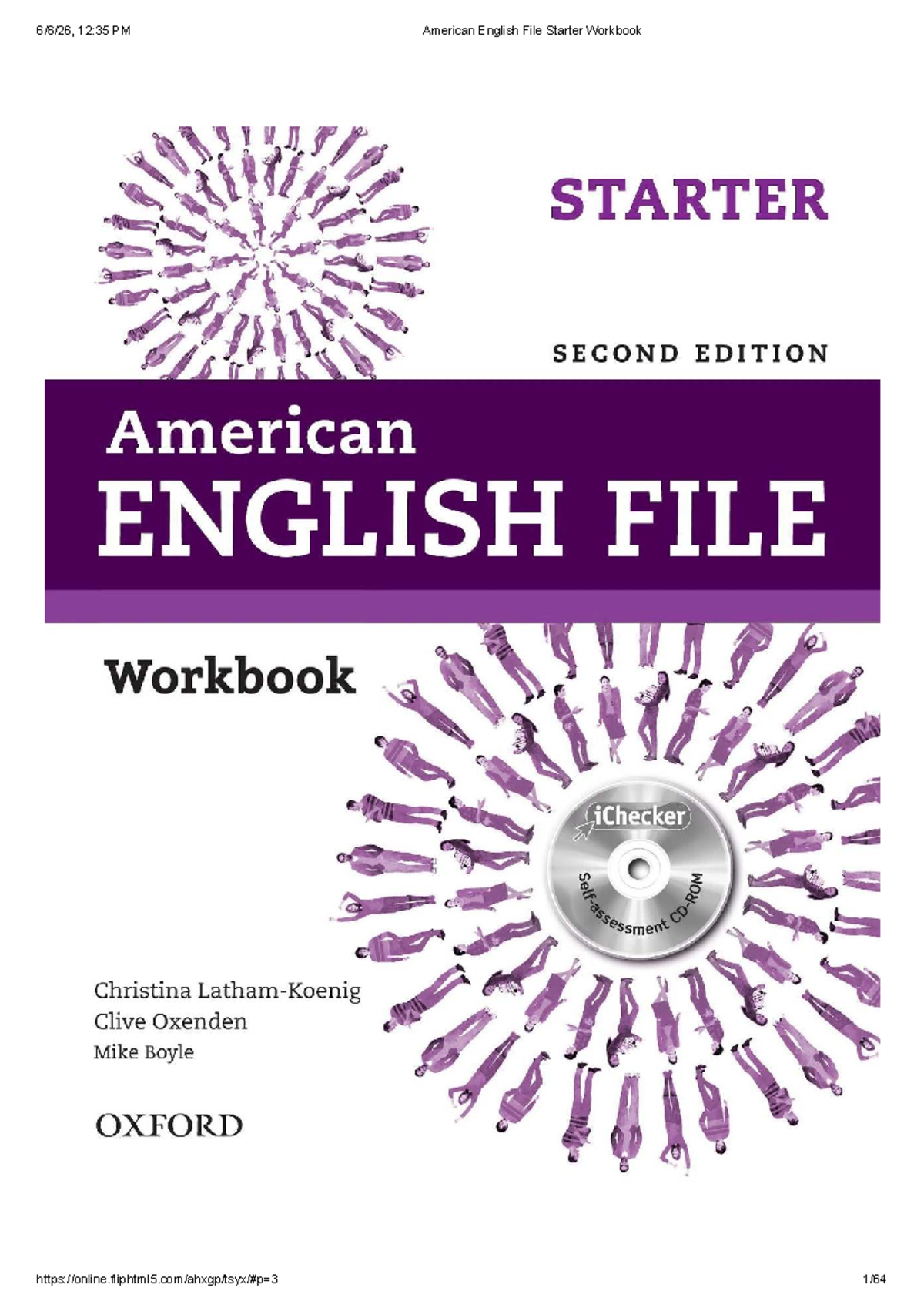 American English File Starter Workbook Overview - Studocu