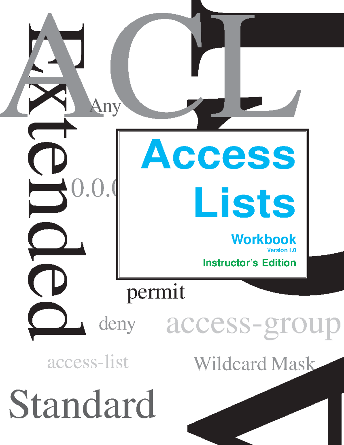 28766597 Access List Solution Access Lists Workbook Teachers Edition ...
