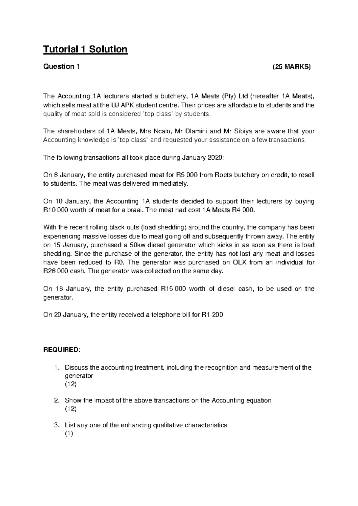 GAC02A2 Suggested Solution Paper 1 Final Assessment - Studocu