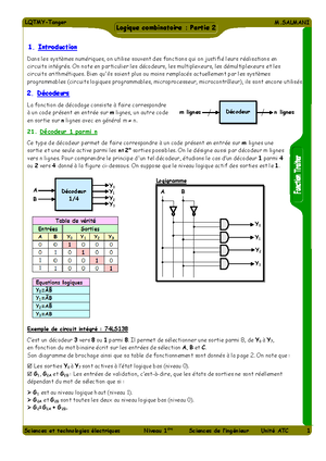 Logique-3: Raisonnement par Exemple et Description - Cours et Exercices - Studocu