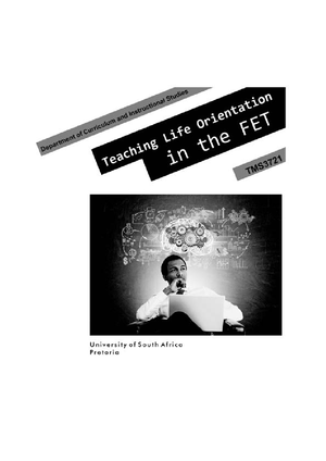 Life Orientation Grade 10 Term 1 Week 5 2021 - Directorate: Curriculum ...