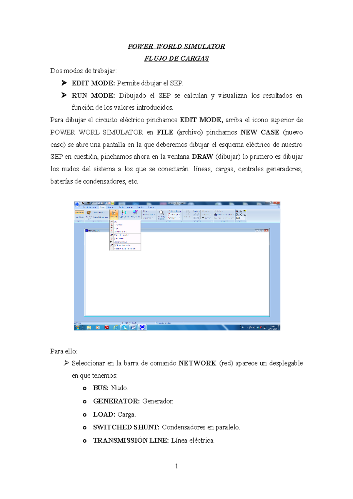 Guía Completa de Uso de Power World Simulator para Cargas y Generadores ...