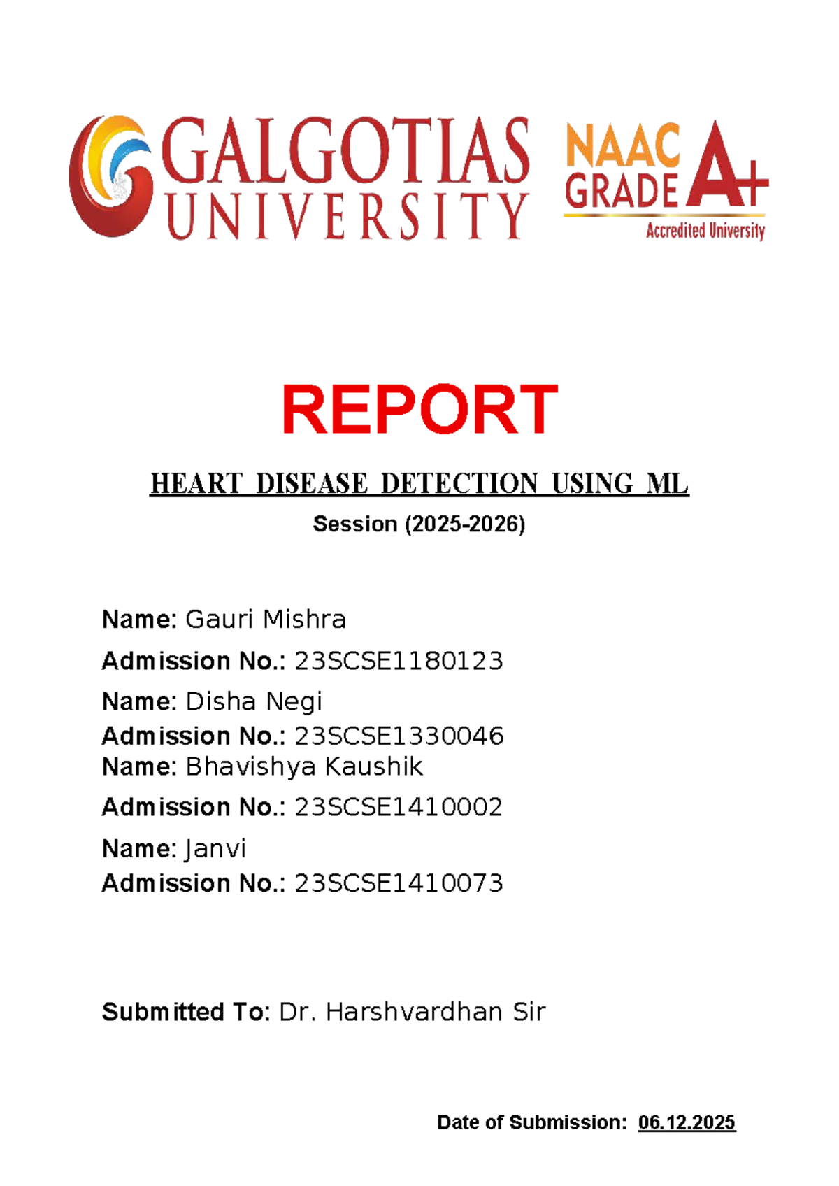 Heart Disease Risk Prediction Report Using ML Techniques - Studocu