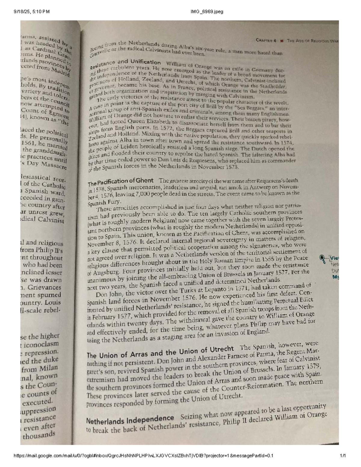CHAPTER 4: The Age of Religious War - Analysis & Review - Studocu