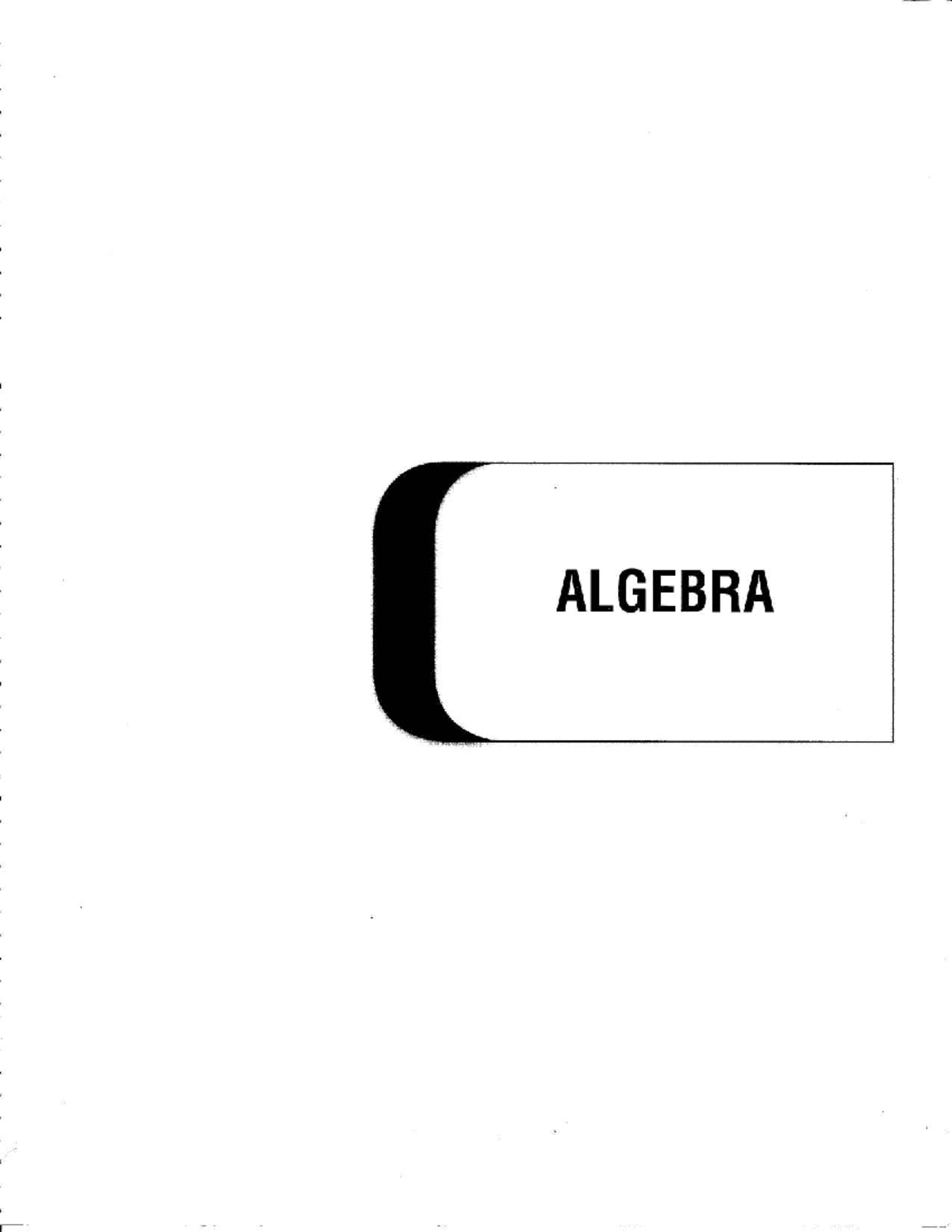 ALGEBRA 557297490: Mathematics for Caribbean Examinations Workbook ...