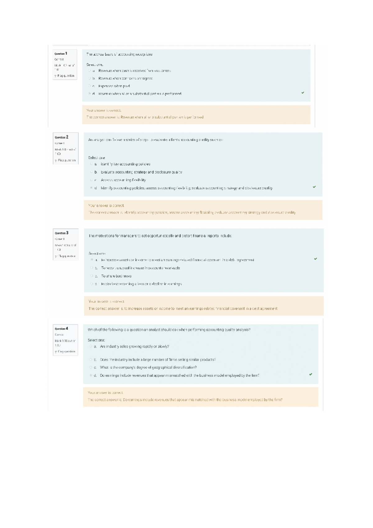 FIN1FSA(BU-2) Quiz2 - ass - 2100320251 (CSP) - Studocu