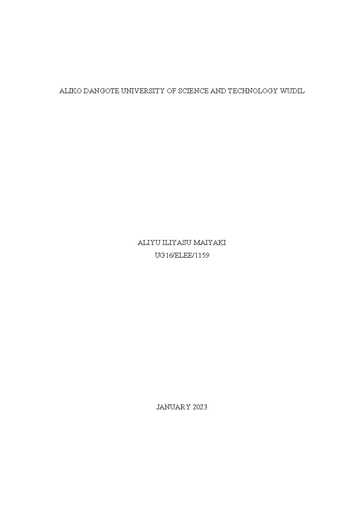 Design and Implementation of a Web-Based Lost & Found System (UG17/COMS) - Studocu