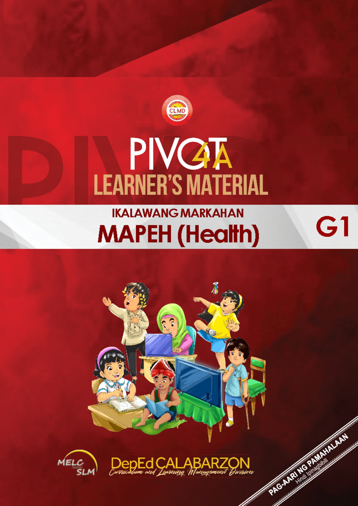 Health - Grade 1 - MAPEH 2nd Quarter Learning Module - Studocu