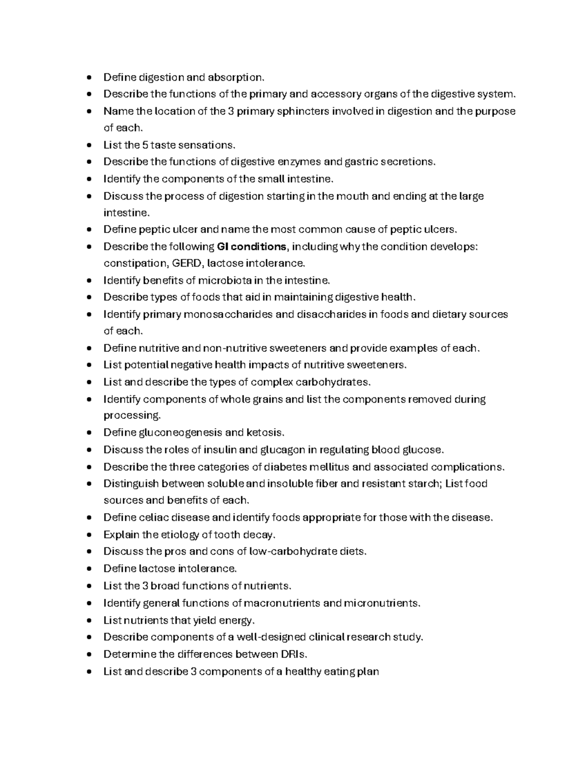 Comprehensive Guide to Digestion & Nutritional Health (Course Code ...