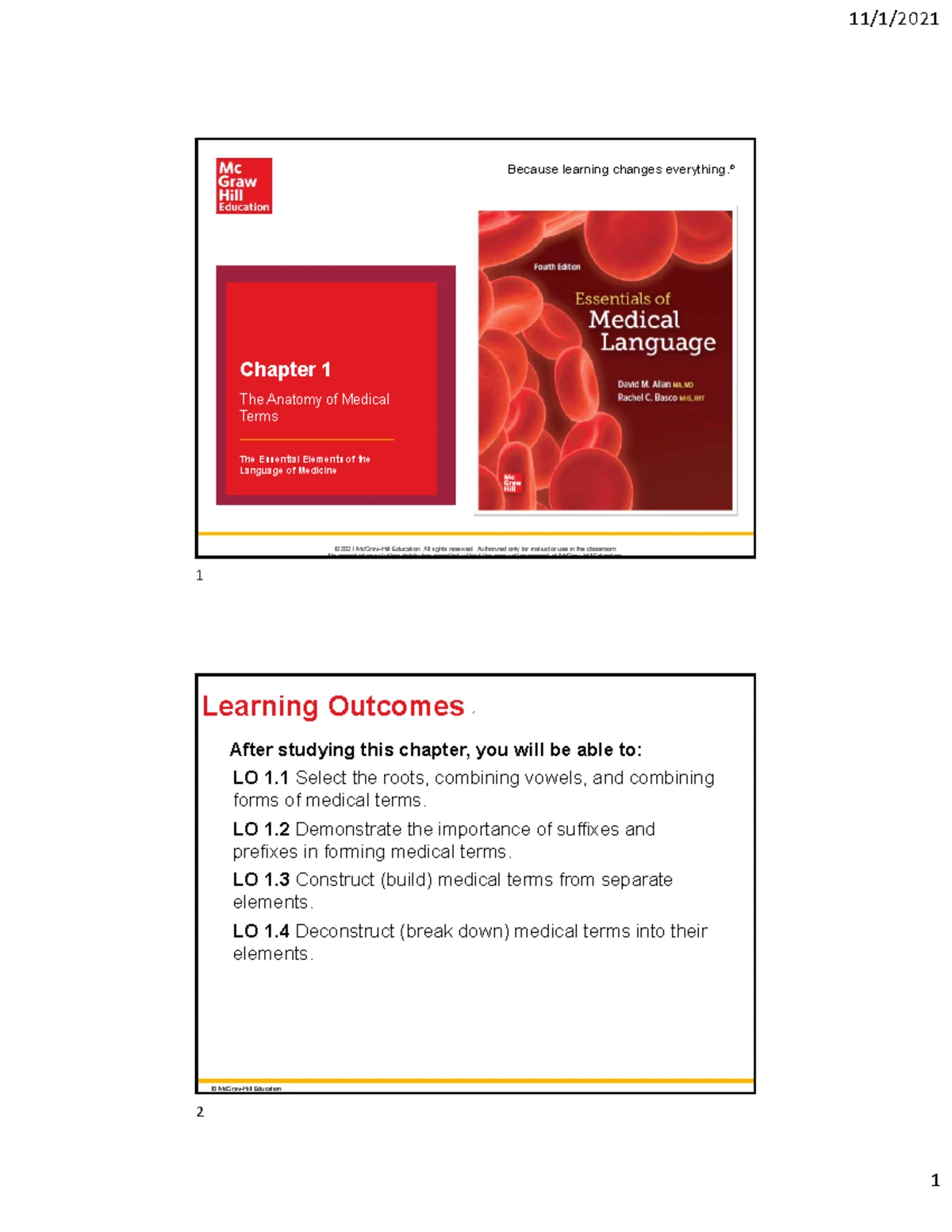 Comprehensive Medical Terminology Guide for Anatomy & Physiology - Studocu