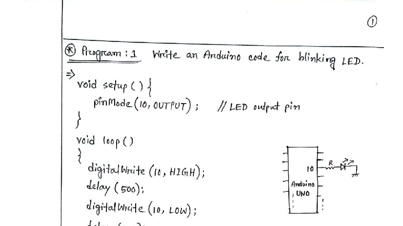 Arduino UNO Code Examples for Microcontroller Projects - Studocu