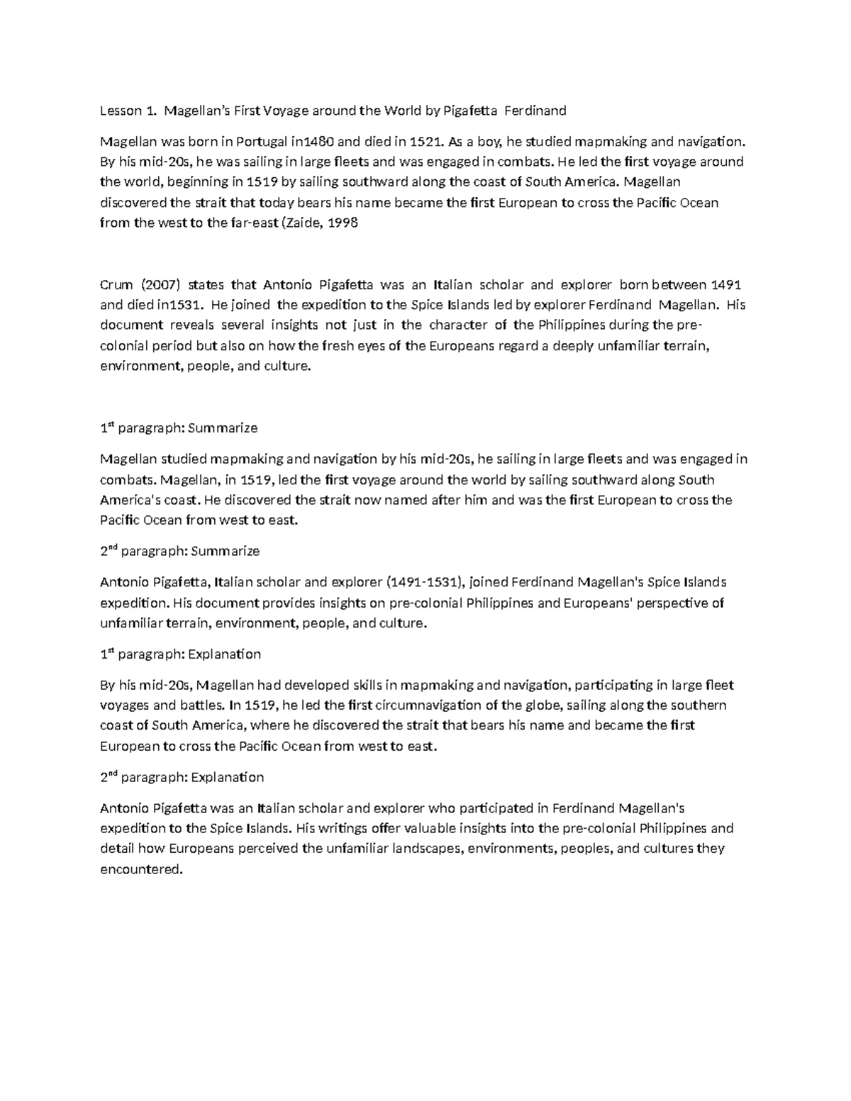 Grade 8 Science: Mitosis & Meiosis Lesson Plan and Activities - Studocu