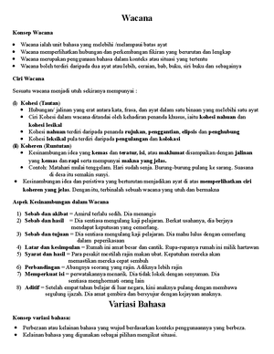 NOTA Bestari Komsas Tingkatan 1 - UNIT 1: Puisi Tradisional 1. Pantun ...