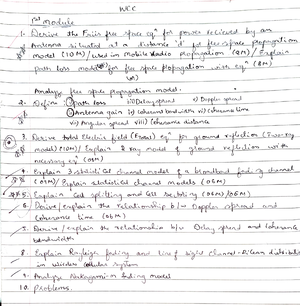 [Solved] A mobile is located 5 km away from a base station and uses a ...