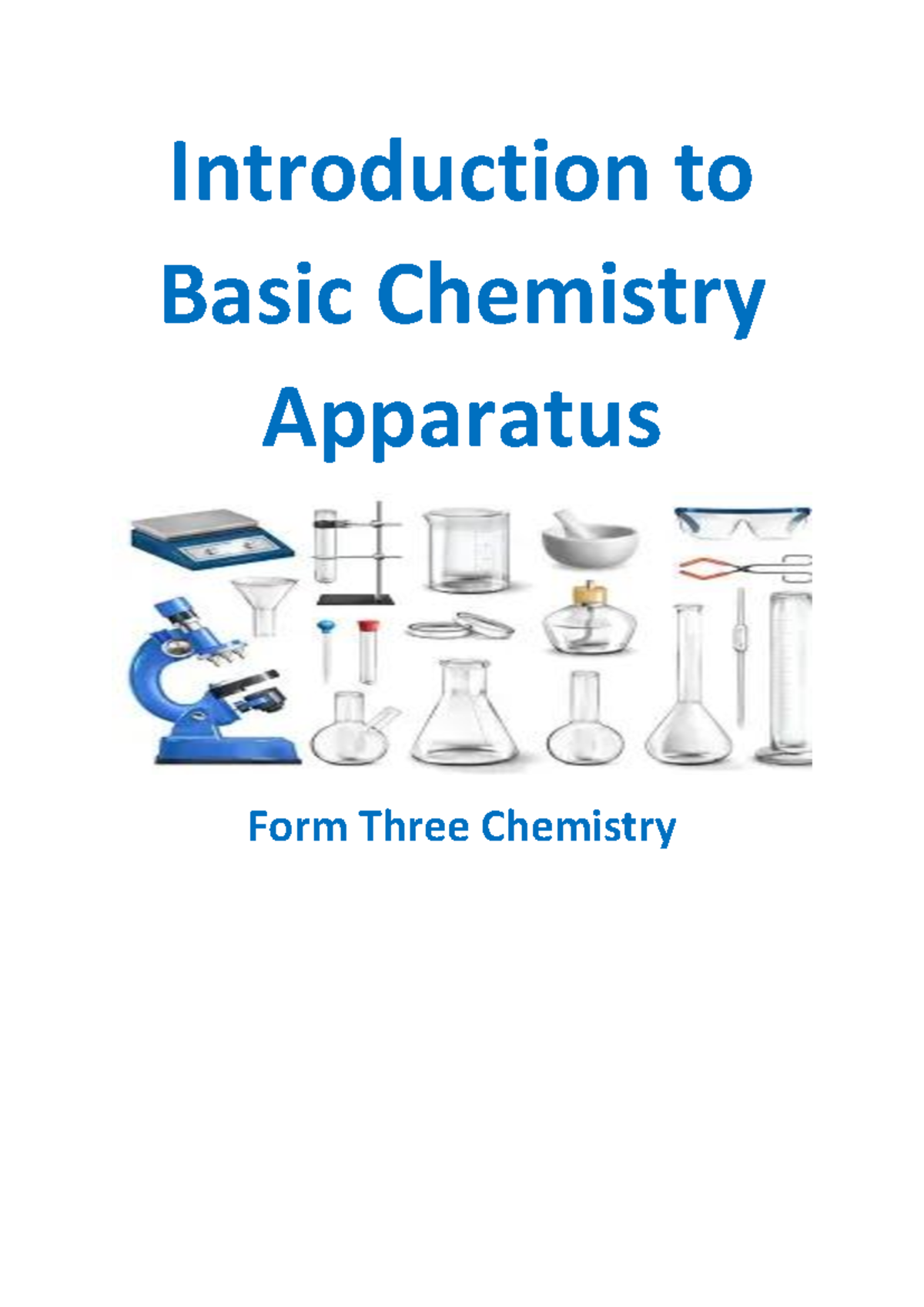 Introduction to Basic Chemistry Apparatus: Lab Safety & Handling Tips ...