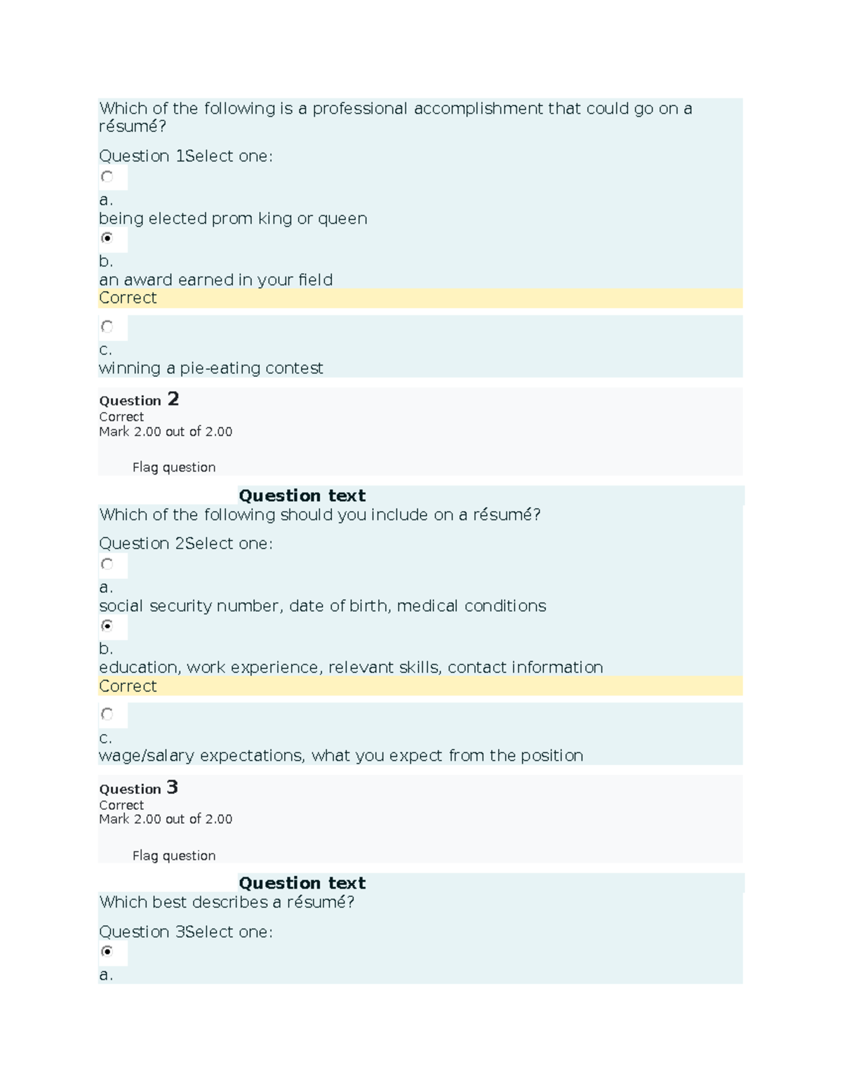 Ojt practicum prelim quiz 1 - Which of the following is a professional ...
