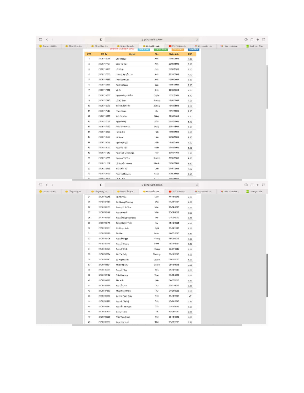 Course 232152: Student Grades and Information Report - Studocu