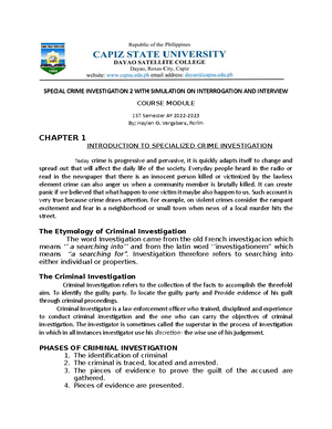 PNP-Police Operational Procedure - This police operational procedure is ...