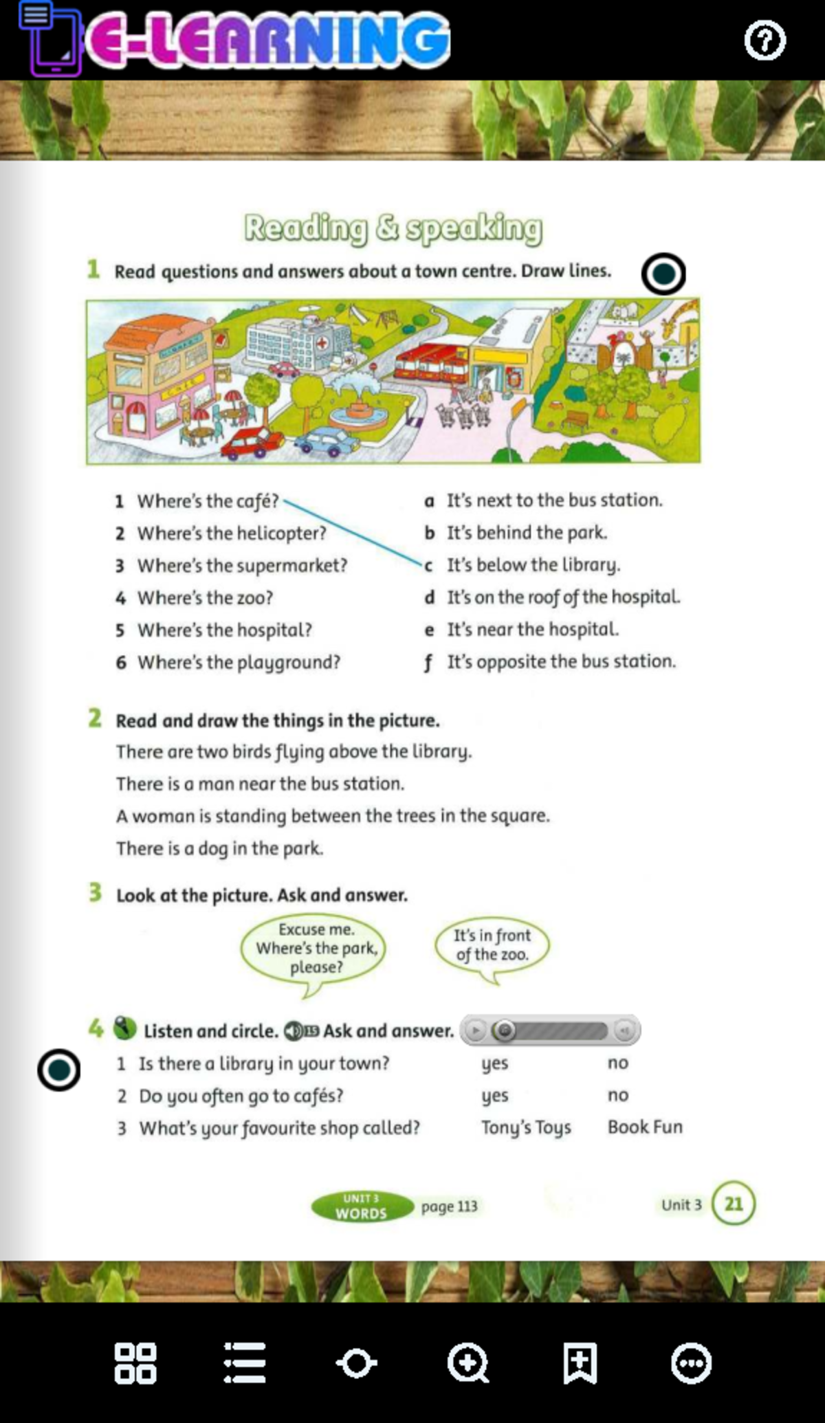 Movers 2nd SB - Reading & Speaking Activities for Town Centre - Studocu