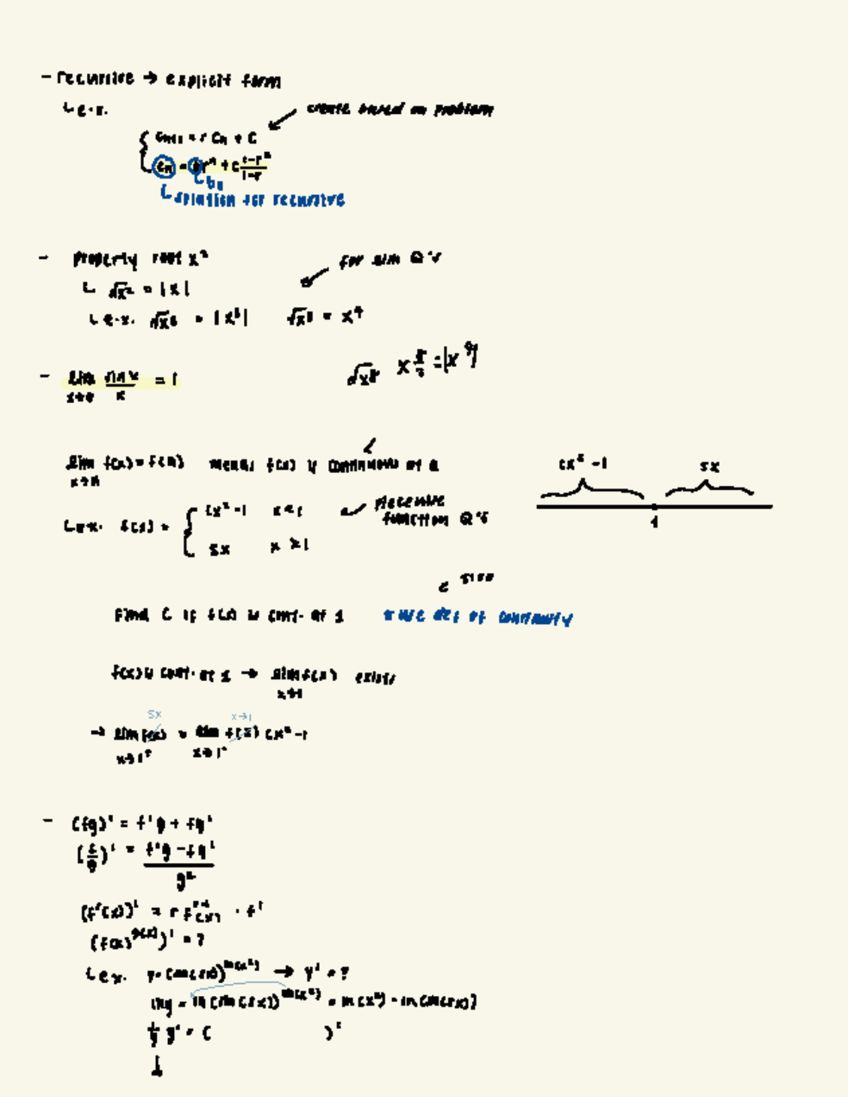 Recursive Explicit Form: Analysis and Solutions for EIM Q O 1X - Studocu