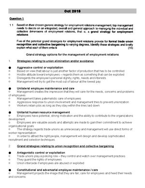 [Solved] Briefly explain the role and functions of a shop steward ...