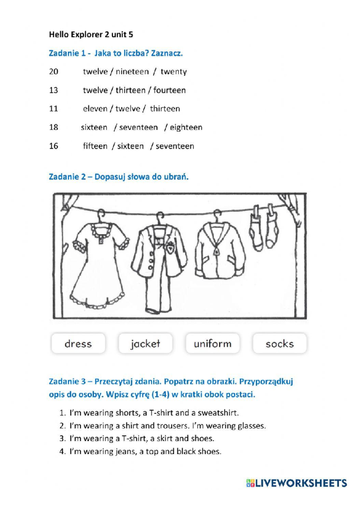 ANG 2 Hello Explorer Unit 5 Test - Studocu