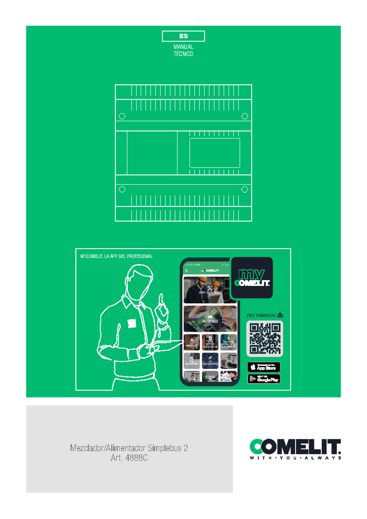 MT-4888C-ES: Manual Técnico Comelit para Instalaciones de Audio y Video ...