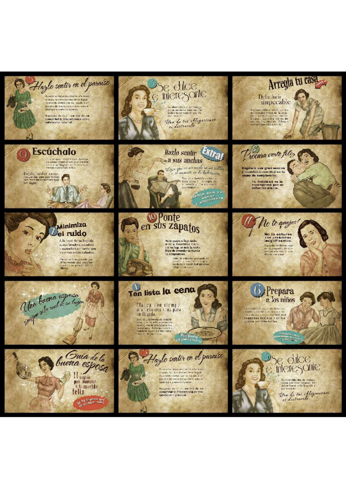 Guía de la Buena Esposa: 11 Reglas para el Hogar en Invierno - Studocu