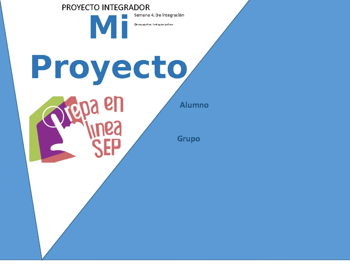 proyecto integrador modulo 2 - Proyecto integrador: Mi proyecto de vida Nombre: Luz María Garcia ...