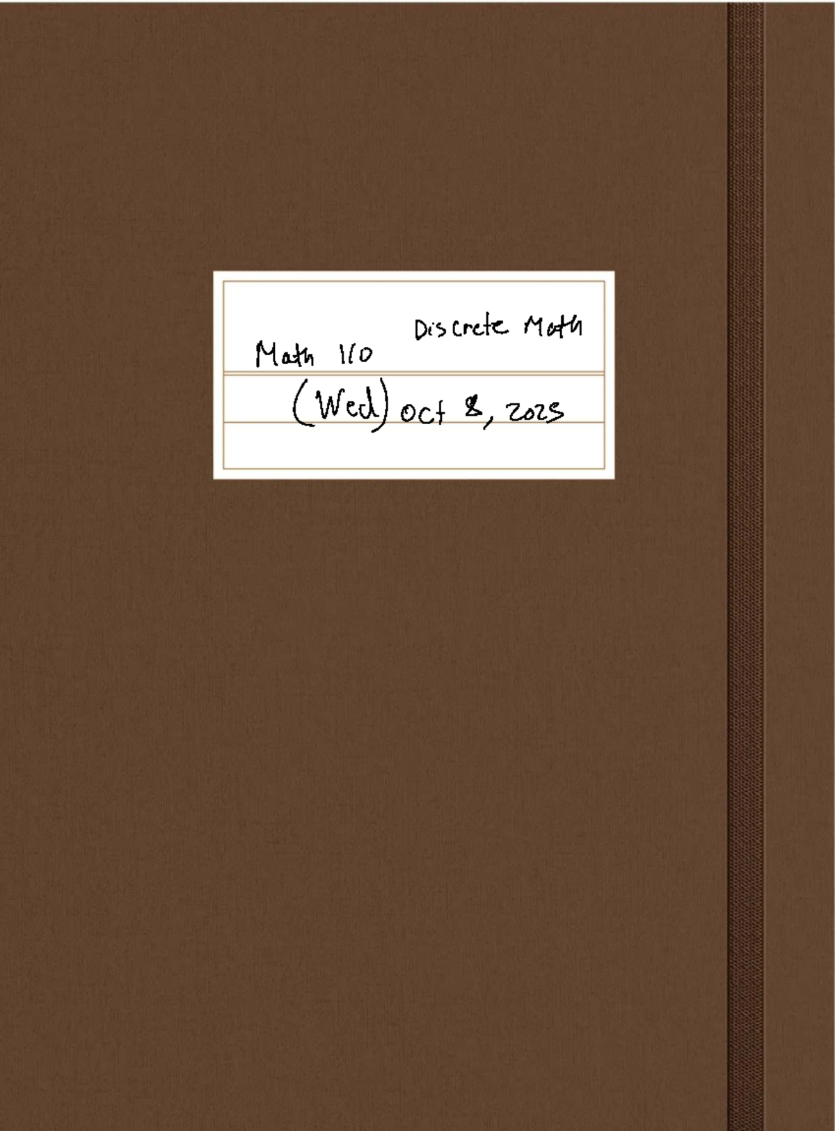 Math 110 Discrete Math Notes - Graph Theory Concepts (Oct 8, 2025 ...