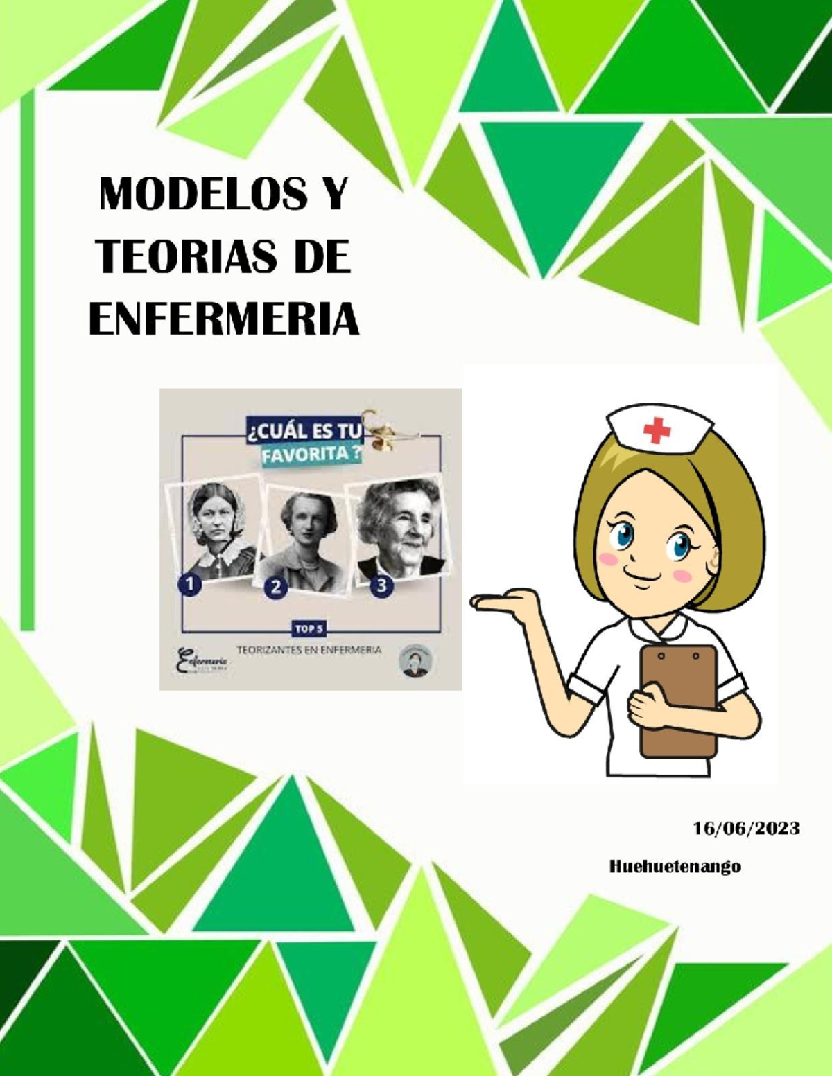 Modelos y Teorías de Enfermería: Análisis y Reflexiones - Curso MTE 101 - Studocu