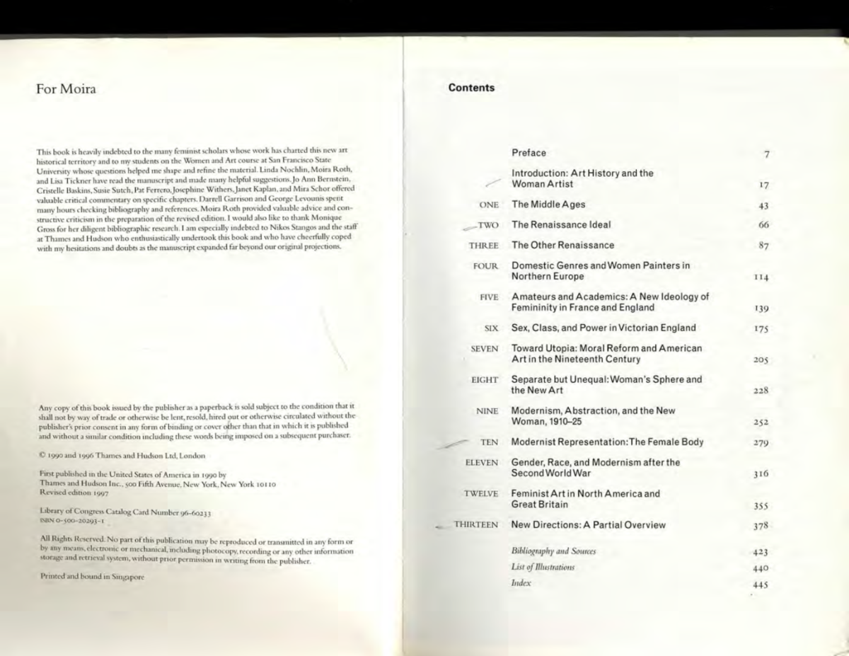 Women: Preface and Introduction Overview (Course Code: N/A) - For Moira Contents This book is ...