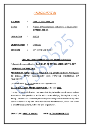 DVA1501 May-June 2024 exam question paper - May/June 2024 UNIVERSITY ...