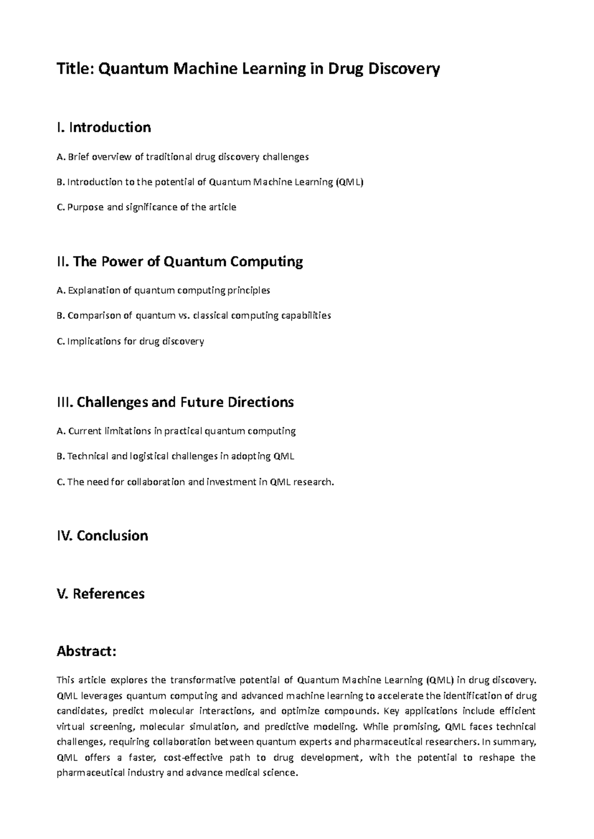 Quantum Machine Learning in Drug Discovery: Challenges & Future ...
