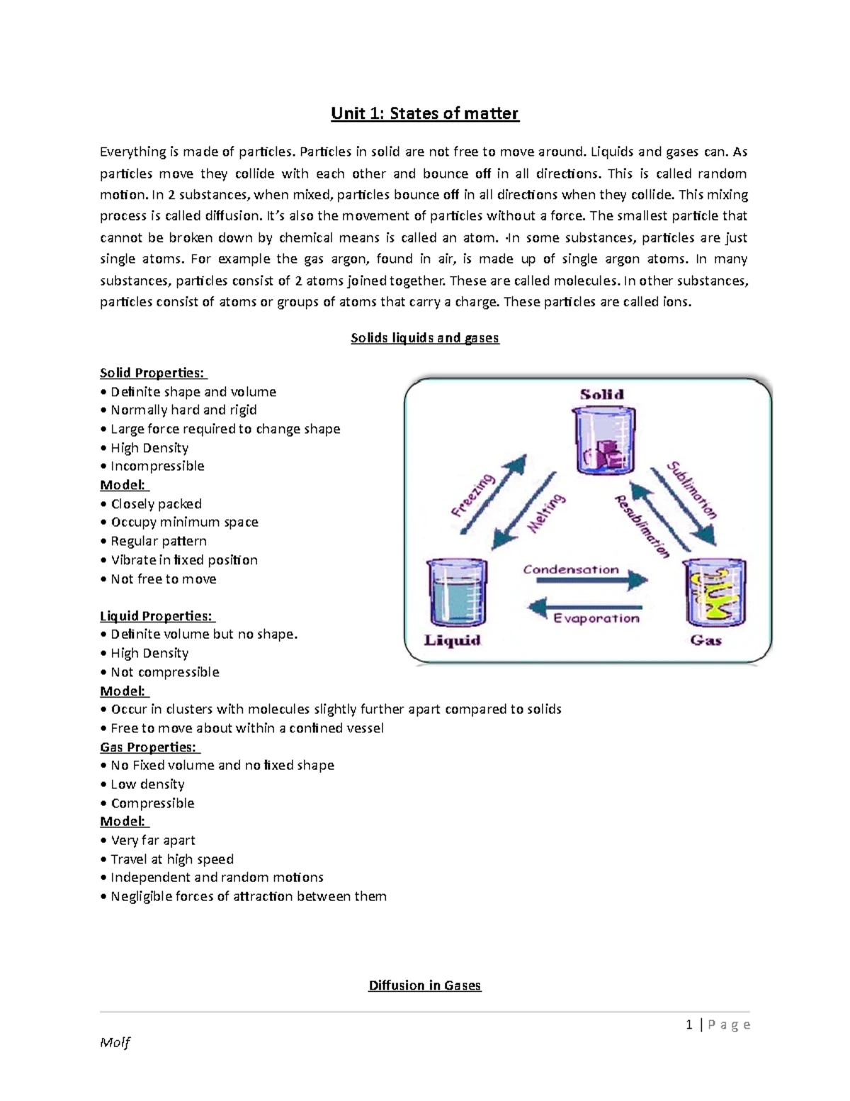 FORM 3 Chemistry Notes - CHEMISTRY FORM 3 NOTES CHEMISTRY FORM THREE ...
