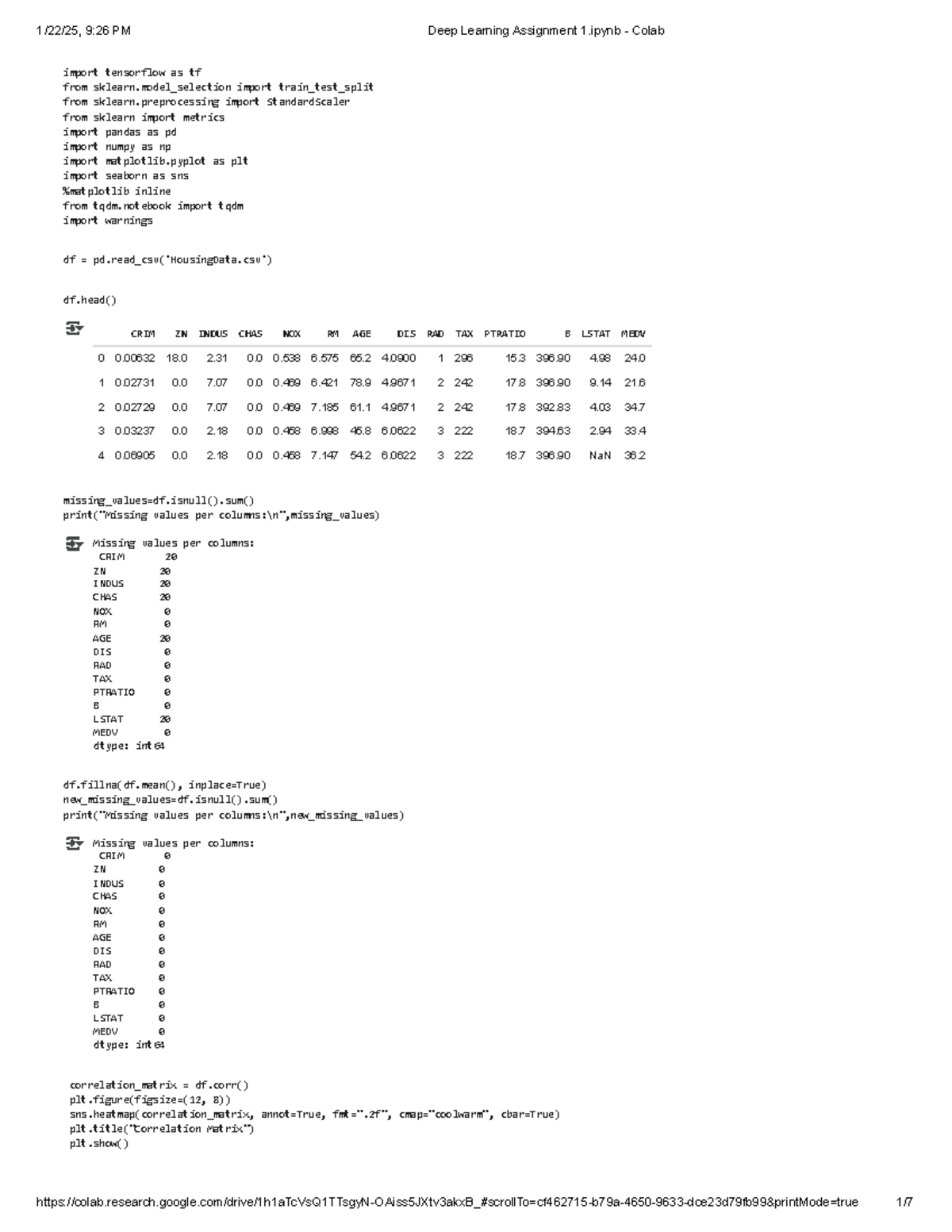 Deep Learning Assignment 1 - import tensorflow as tf from sklearn ...