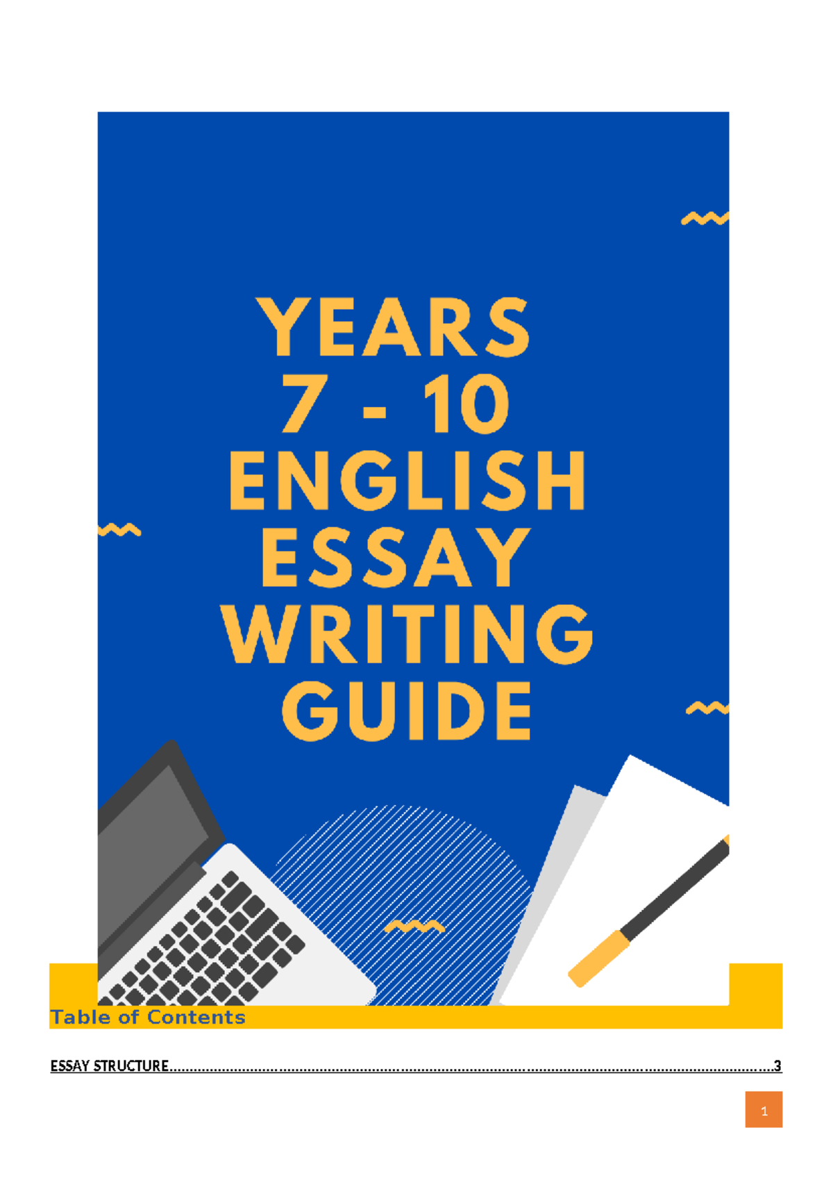ENG 101: Essay Writing Guide and Structure Overview - Studocu