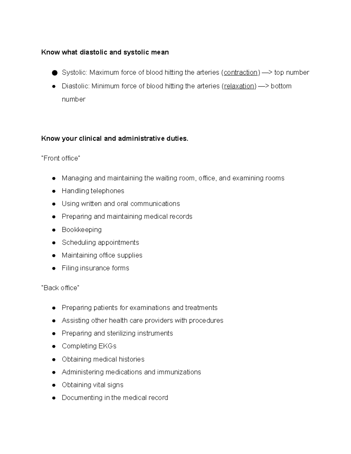 ALDH82 Final Review: Key Concepts in Medical Terminology and Procedures ...