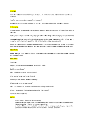 Attendance Note Template - ELAC Attendance Note Attendance Note Date ...