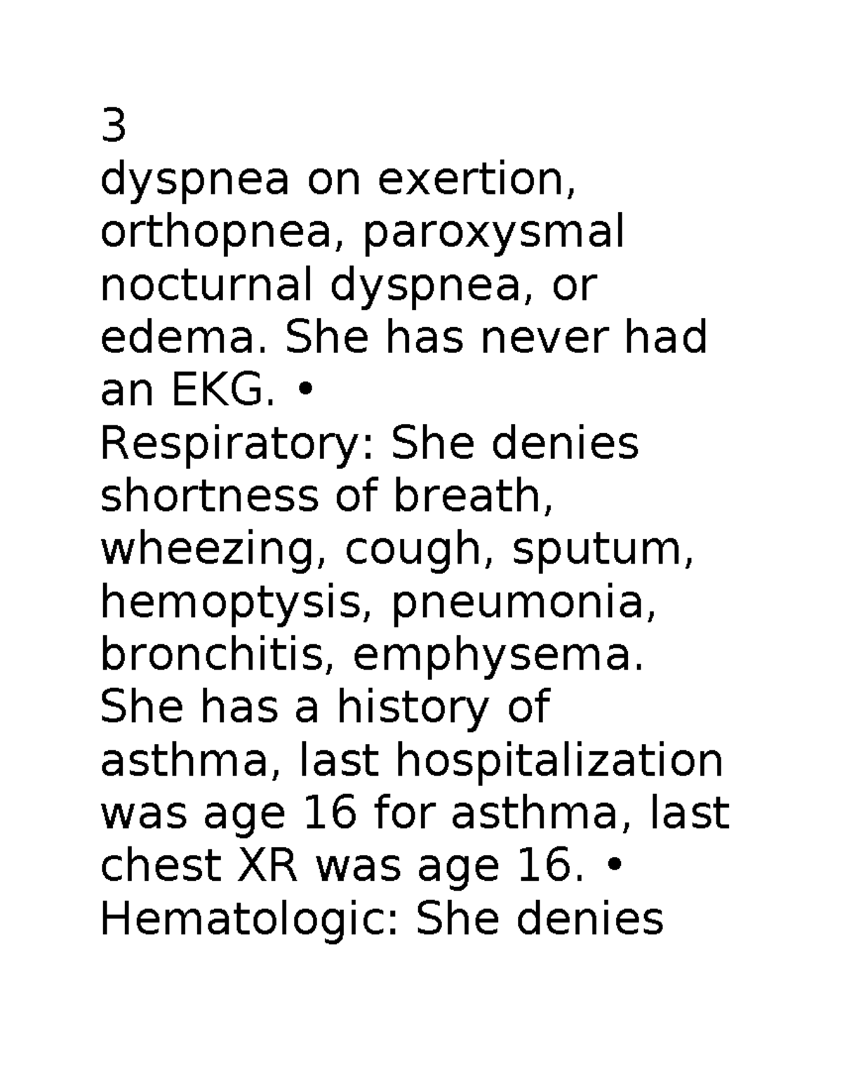 Cardiovascular SOAP Note - NUR 6001 Advanced Health Assessment - Studocu